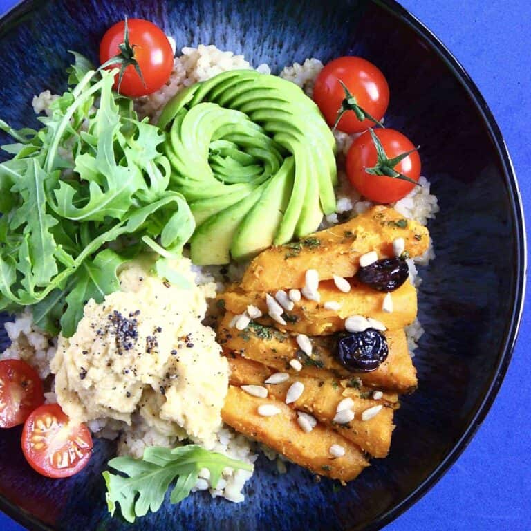 Vegan Hummus Toasted Sandwich (GF) - Rhian's Recipes