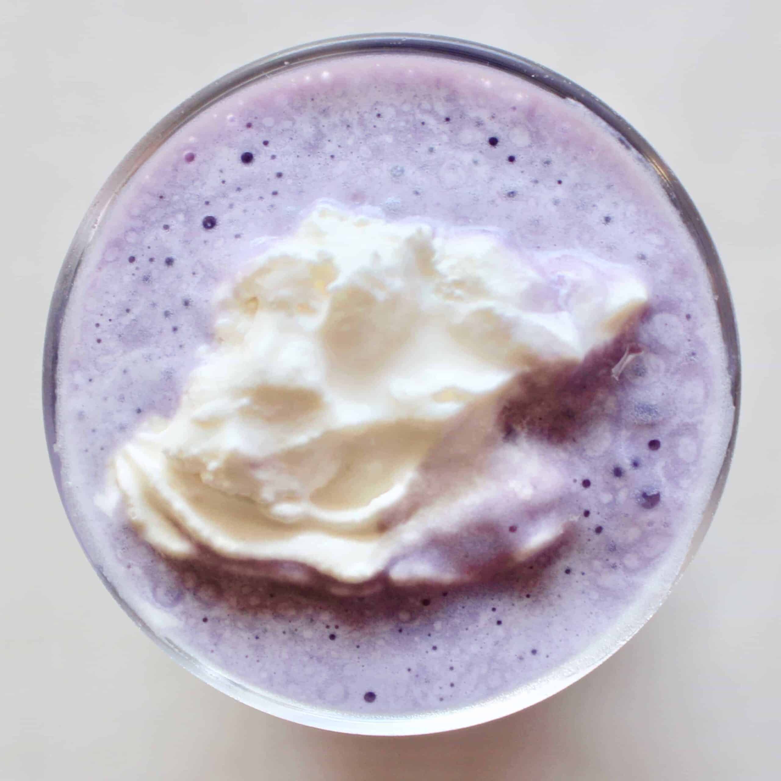 Purple Sweet Potato Milkshake (Vegan + GF) - Rhian's Recipes