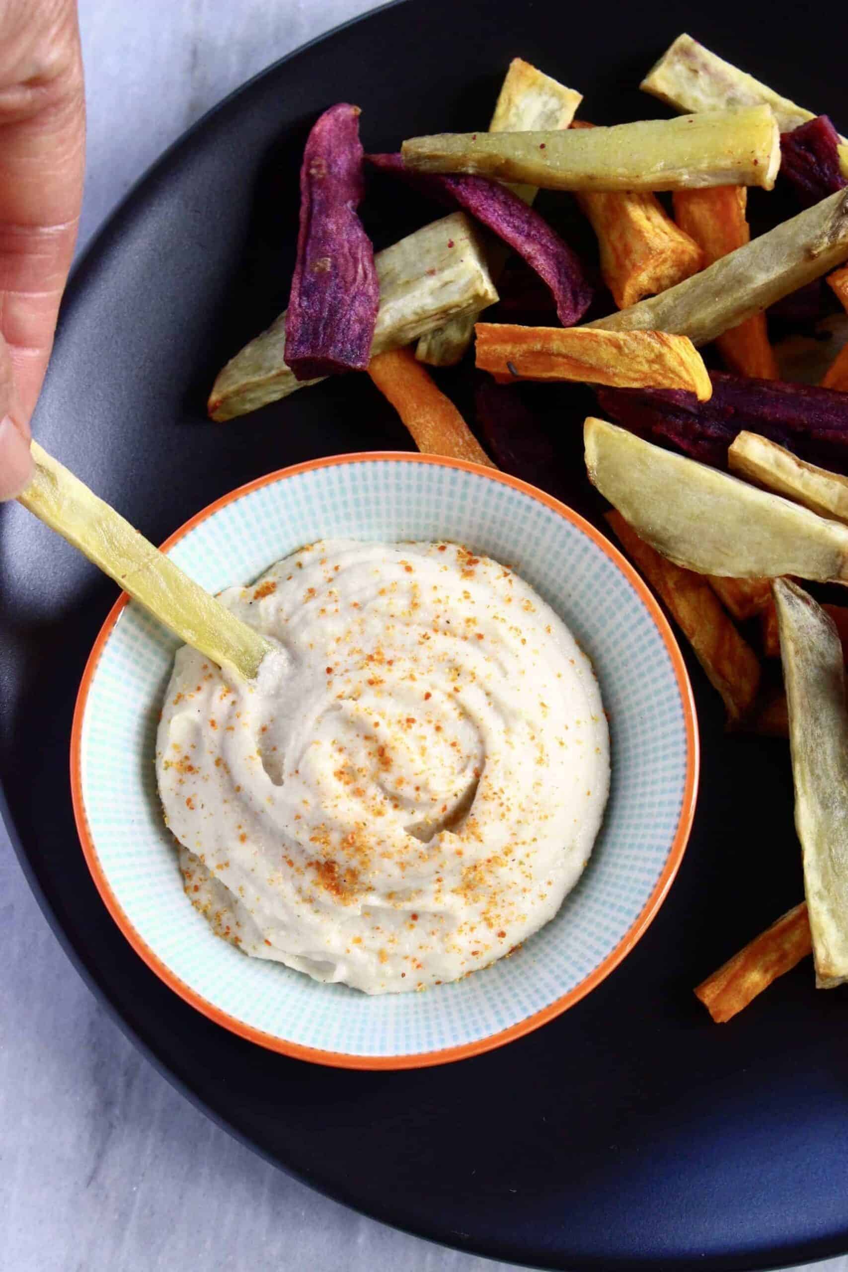 Vegan Spicy Miso Mayonnaise (GF) - Rhian's Recipes