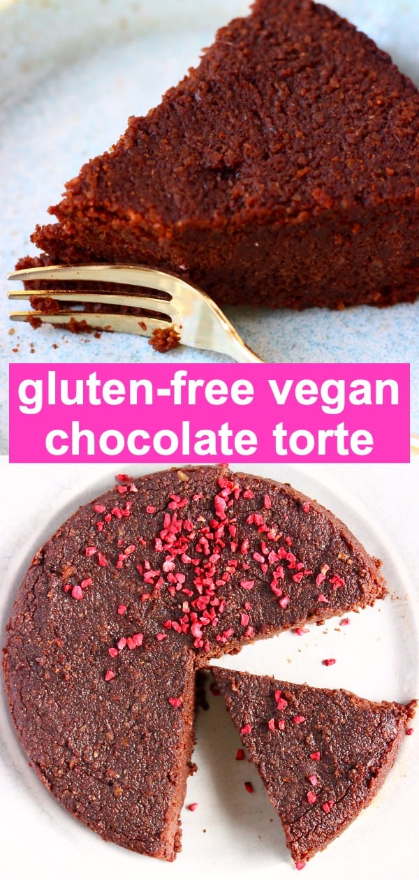 Gluten-Free Vegan Chocolate Torte - Rhian's Recipes