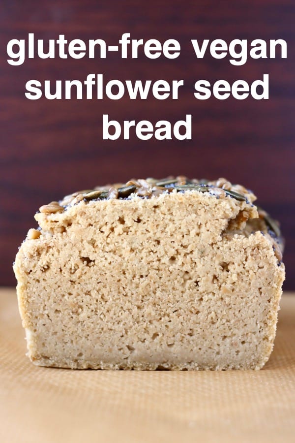 Sunflower Seed Bread (Vegan + GF) - Rhian's Recipes