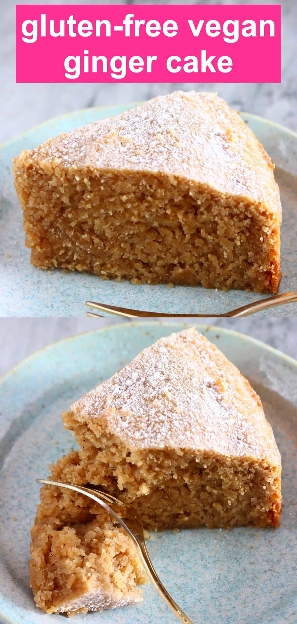 Gluten-Free Vegan Ginger Cake - Rhian's Recipes