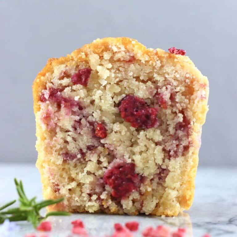 Gluten-Free Vegan Raspberry Muffins - Rhian's Recipes